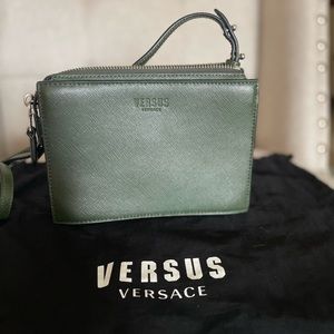Versus Versace | Bags | Versace Versus Gian Leather Crossbody Bag ...